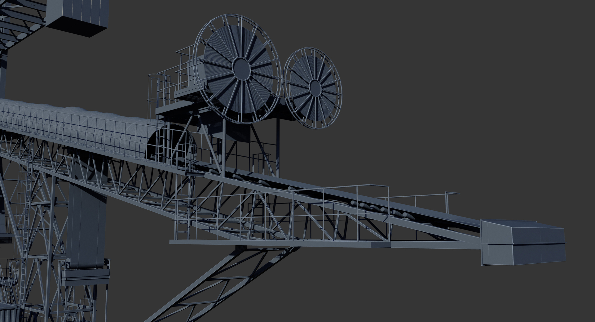 3D shiploader ship loader model - TurboSquid 1164553