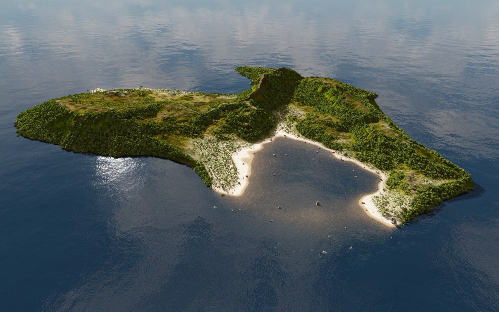 3D Model Islands Blender - TurboSquid 1461824