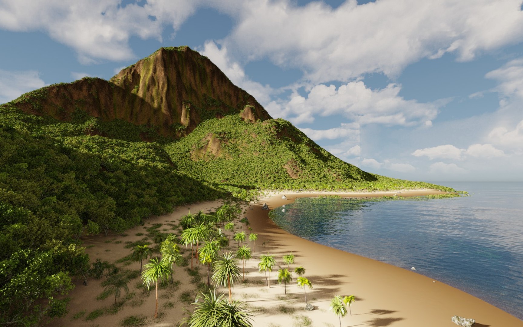 3D Model Islands Blender - TurboSquid 1461824