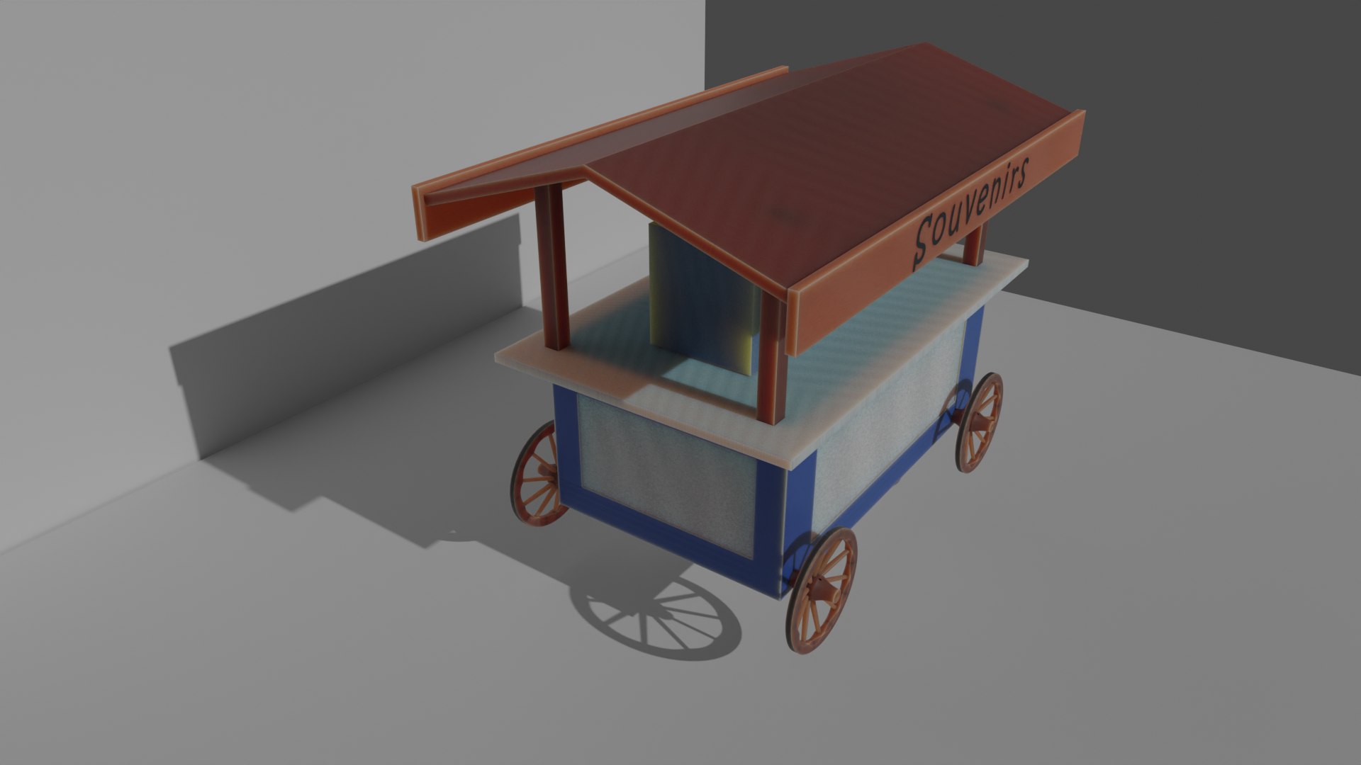 Souvenir Stand 3D - TurboSquid 2069060