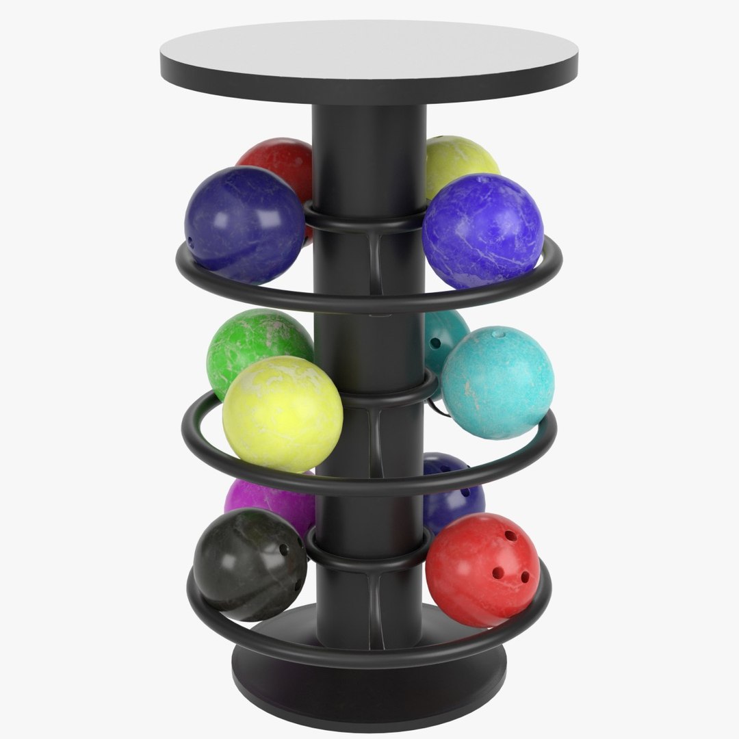 3D model bowling table rack 1 - TurboSquid 1156495