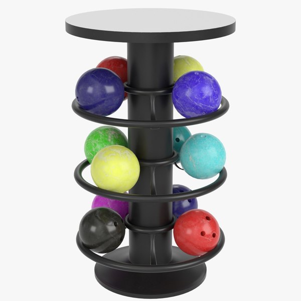 modelo 3d Mesa de Bowling Rack 1 - TurboSquid 1156495