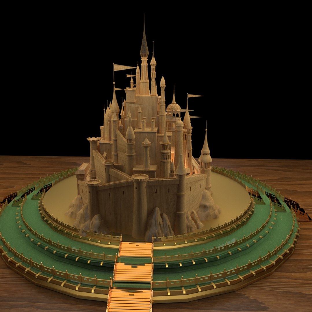 Chinese Ancient Castle 3D - TurboSquid 1993512