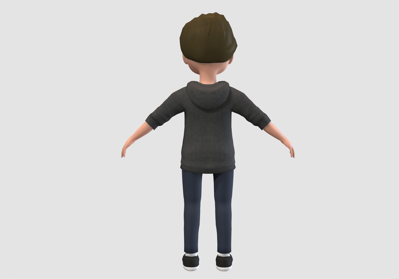3D young cartoon kid model - TurboSquid 1910354