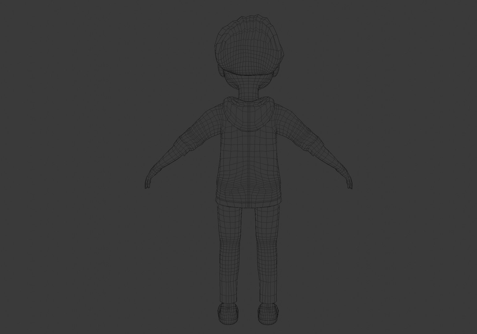 3D young cartoon kid model - TurboSquid 1910354