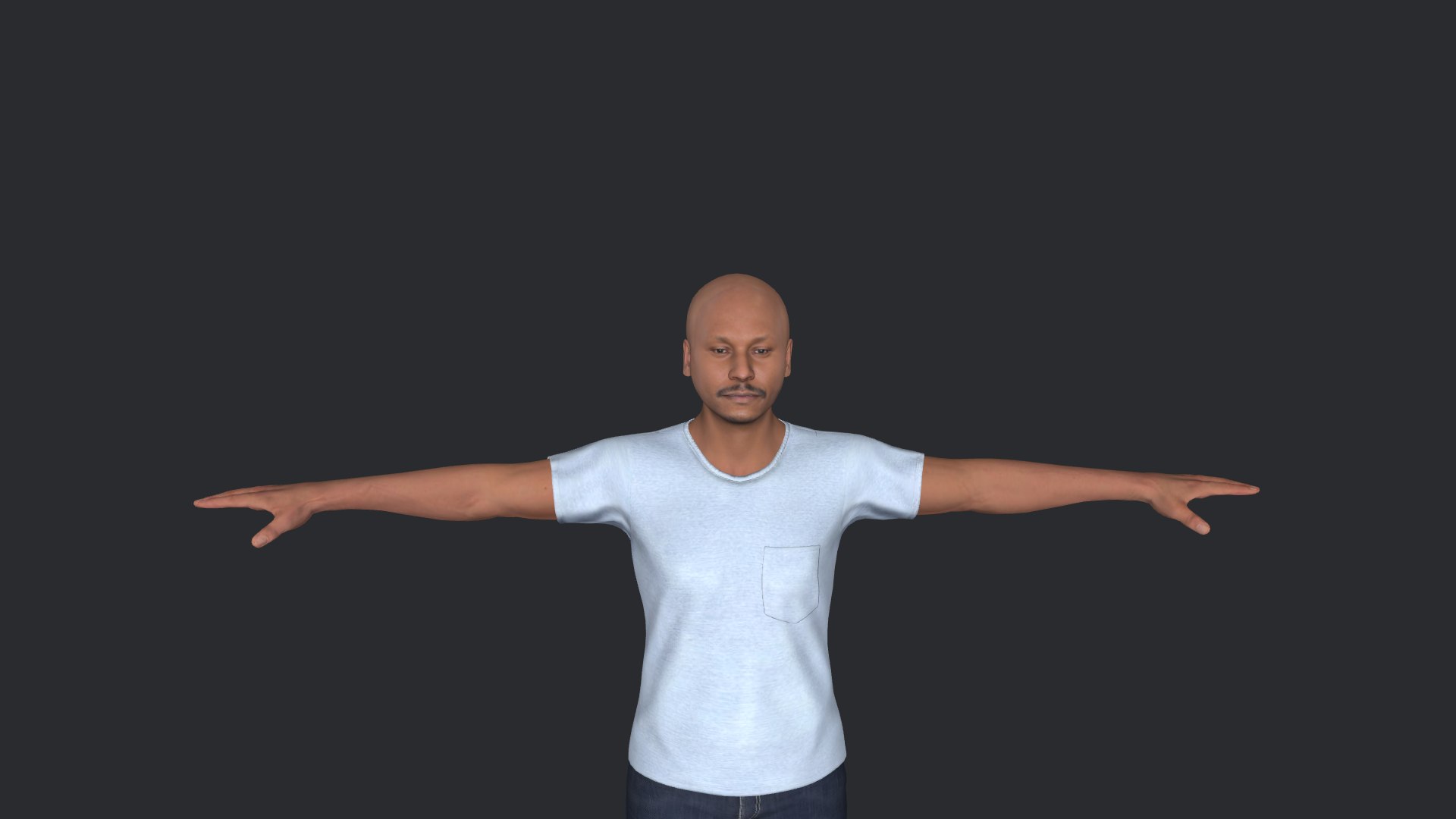 Tyrese Gibson Hyper Realistic Full Body Fully Rigged 3D Character 3D ...