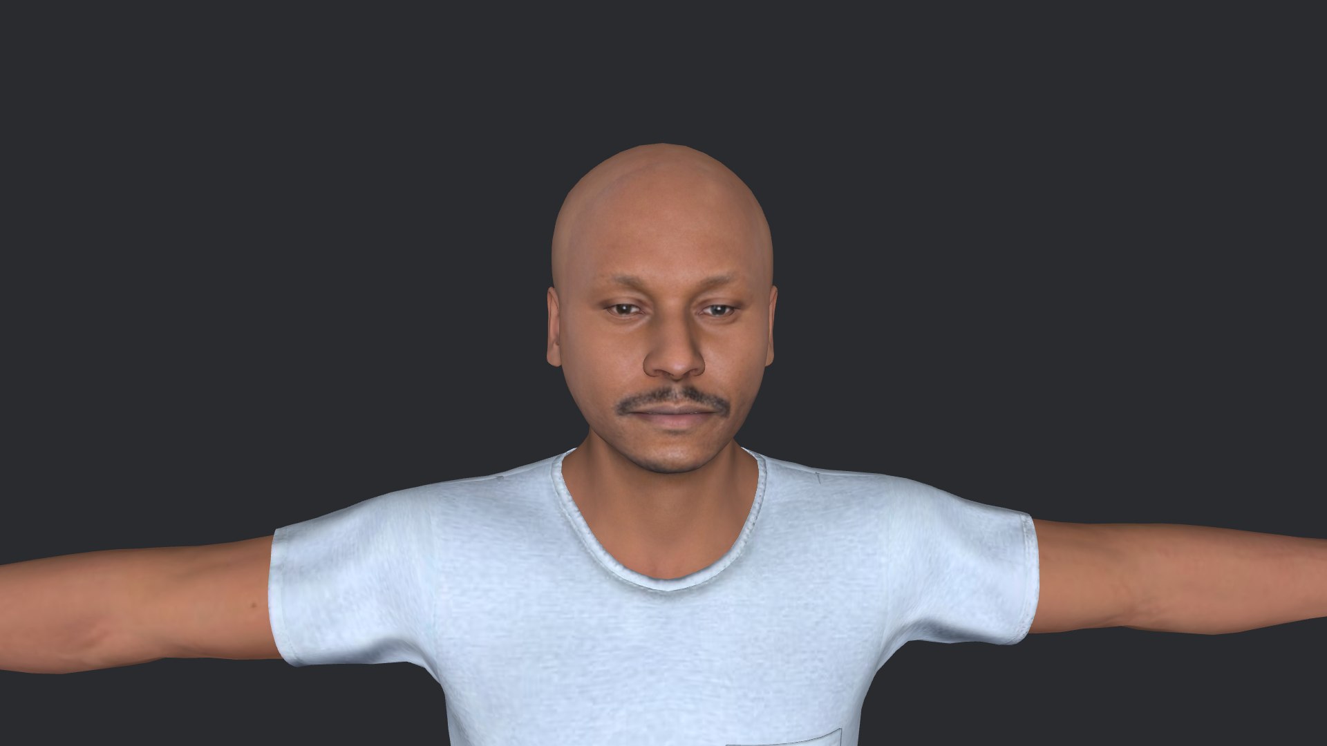 Tyrese Gibson Hyper Realistic Full Body Fully Rigged 3D Character 3D ...