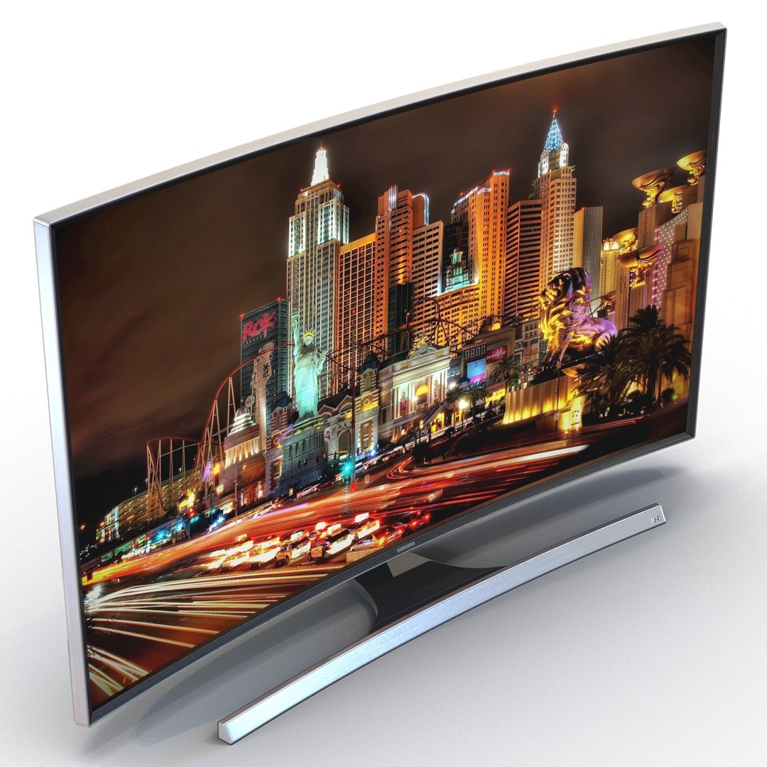 Samsung 4k Uhd Ju7500 3d Model