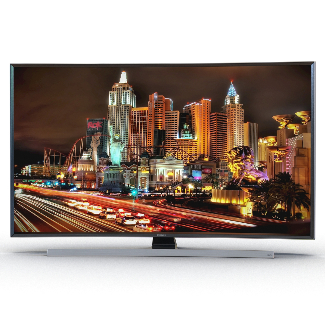 Samsung 4k Uhd Ju7500 3d Model