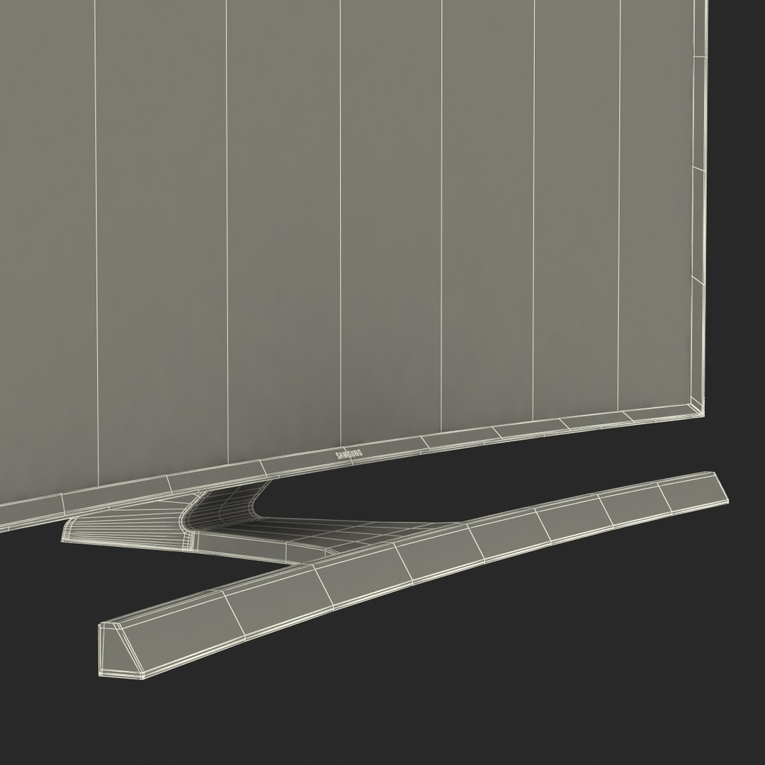 Samsung 4k Uhd Ju7500 3d Model