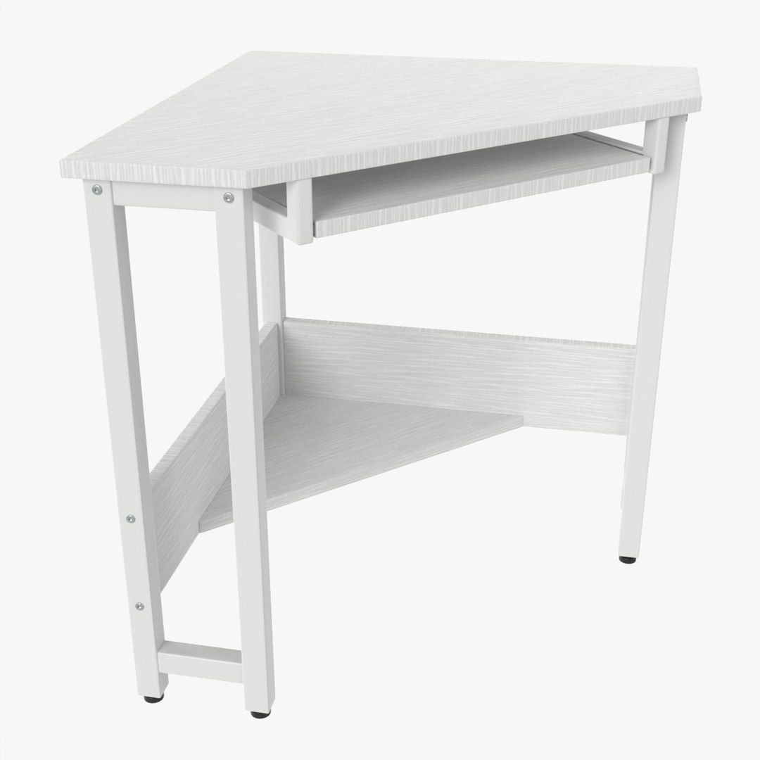3D Corner Computer Desk - TurboSquid 1988064
