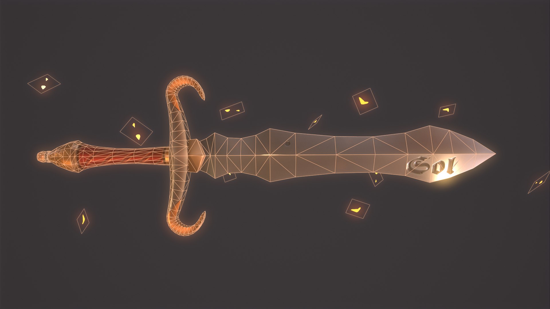 Free Sunsword Moonsword - Stylized Swords 3D - TurboSquid 2015260