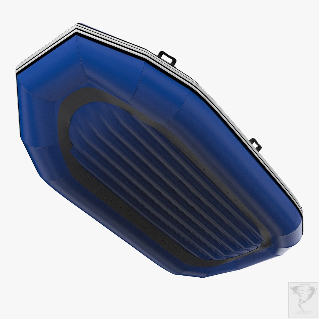 Rafting Boat - 2 3d Model