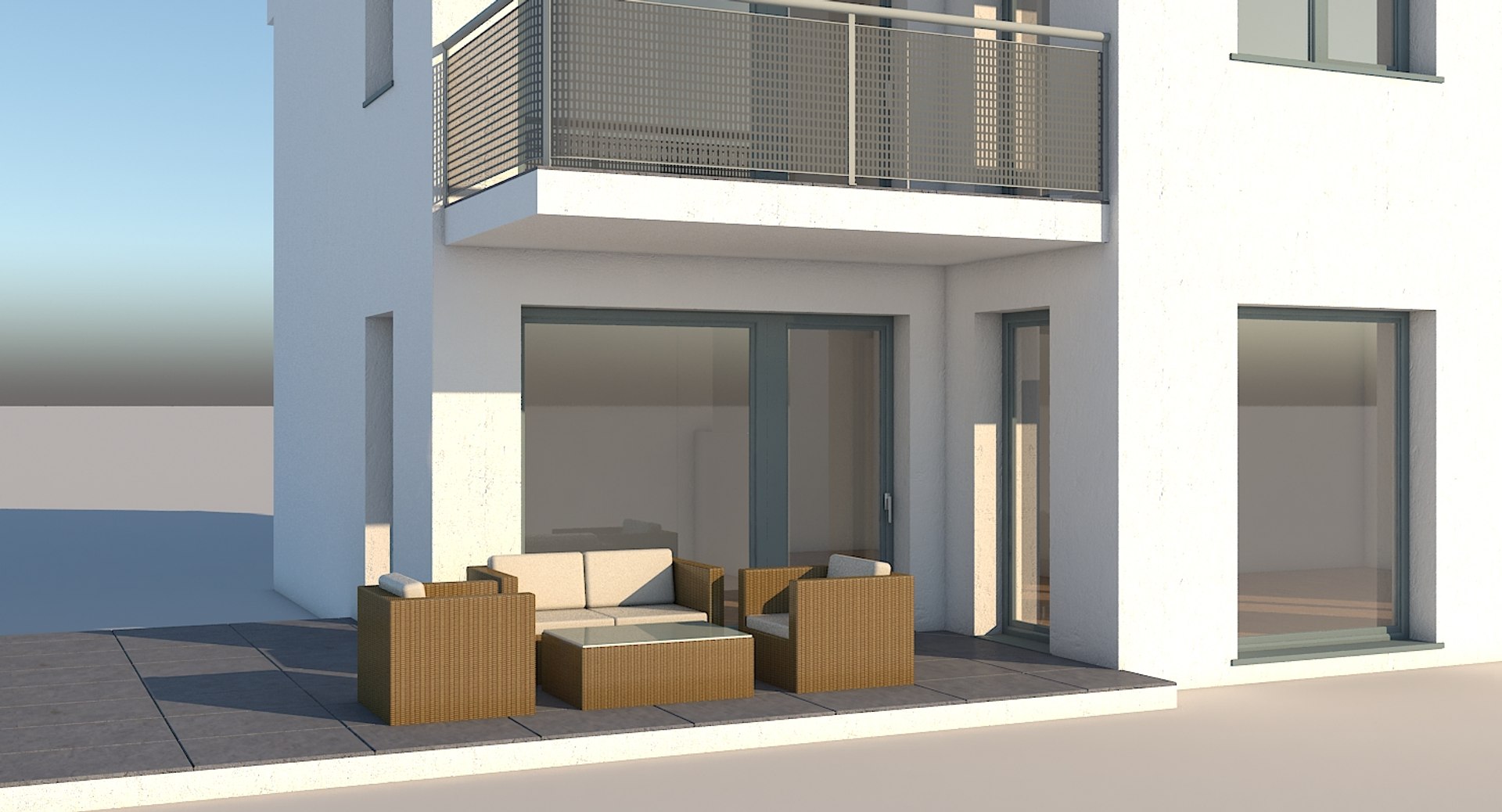 Apartment House 3D - TurboSquid 1264271