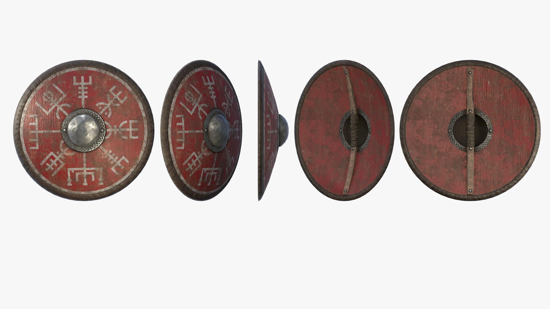 Fantasy Shield RPG Aspis Buckler Heater Hoplite Kite Lenticular Parma ...