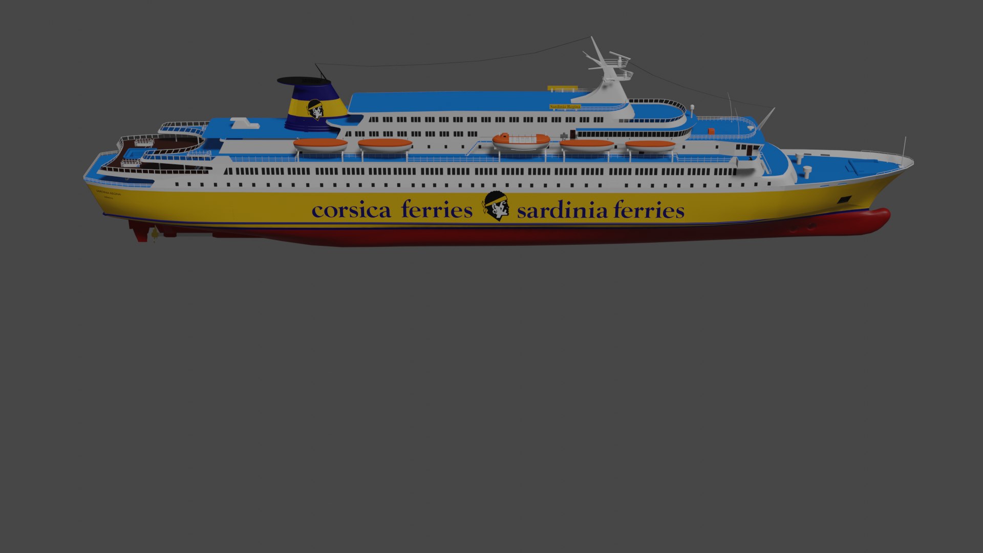 Sardinia Regina Model - TurboSquid 2192002