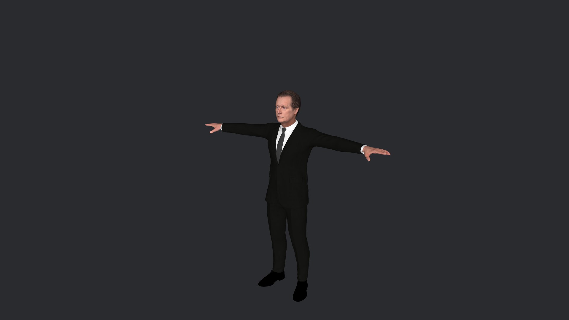 3D Robert Patrick Hyper Realistic Full Body Fully Rigged 3D Character ...