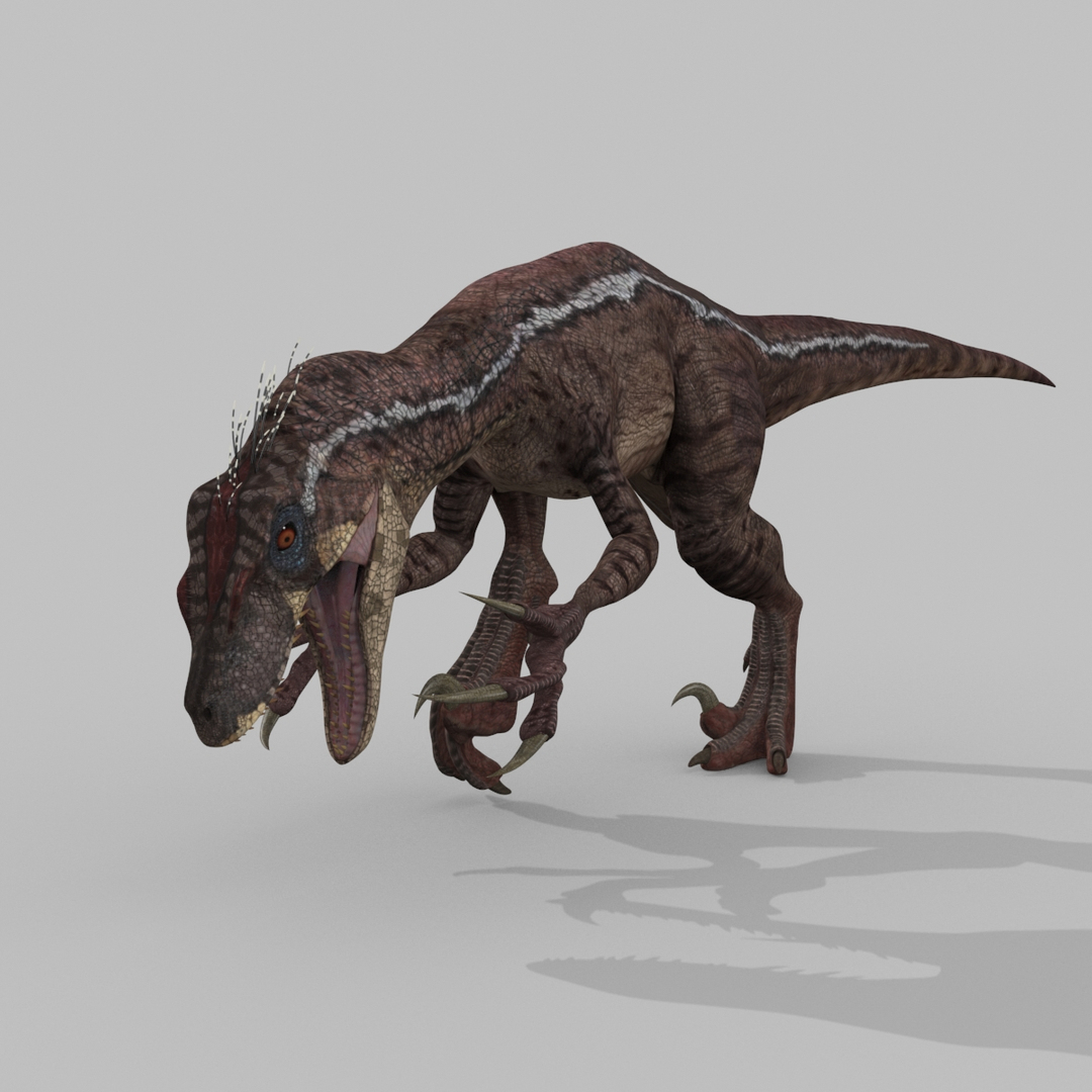 3D raptor - model - TurboSquid 1705307