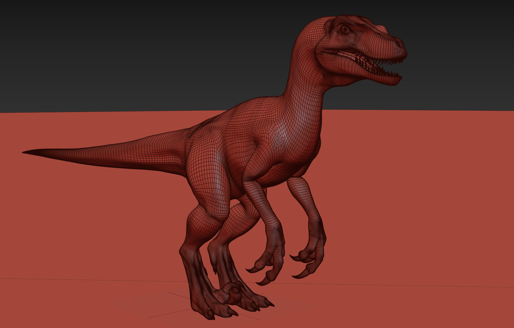 3D raptor - model - TurboSquid 1705307