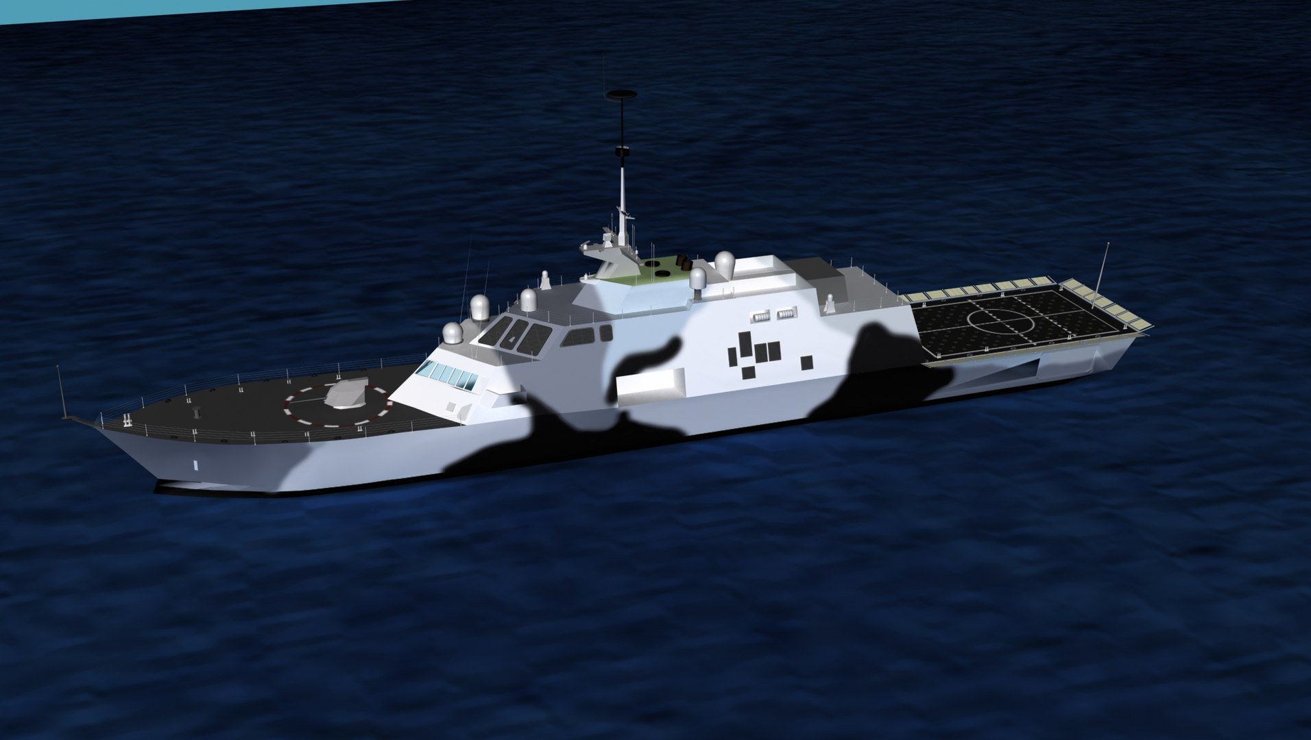 3D Freedom Class Blk 1 LCS-1 USS Freedom Model - TurboSquid 1920039