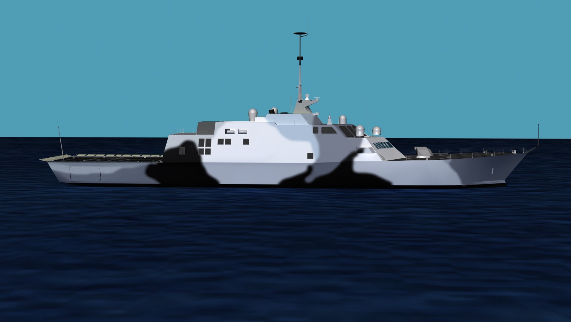 3D Freedom Class Blk 1 LCS-1 USS Freedom Model - TurboSquid 1920039