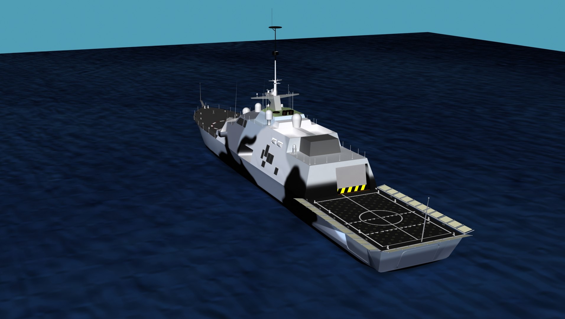 3D Freedom Class Blk 1 LCS-1 USS Freedom Model - TurboSquid 1920039