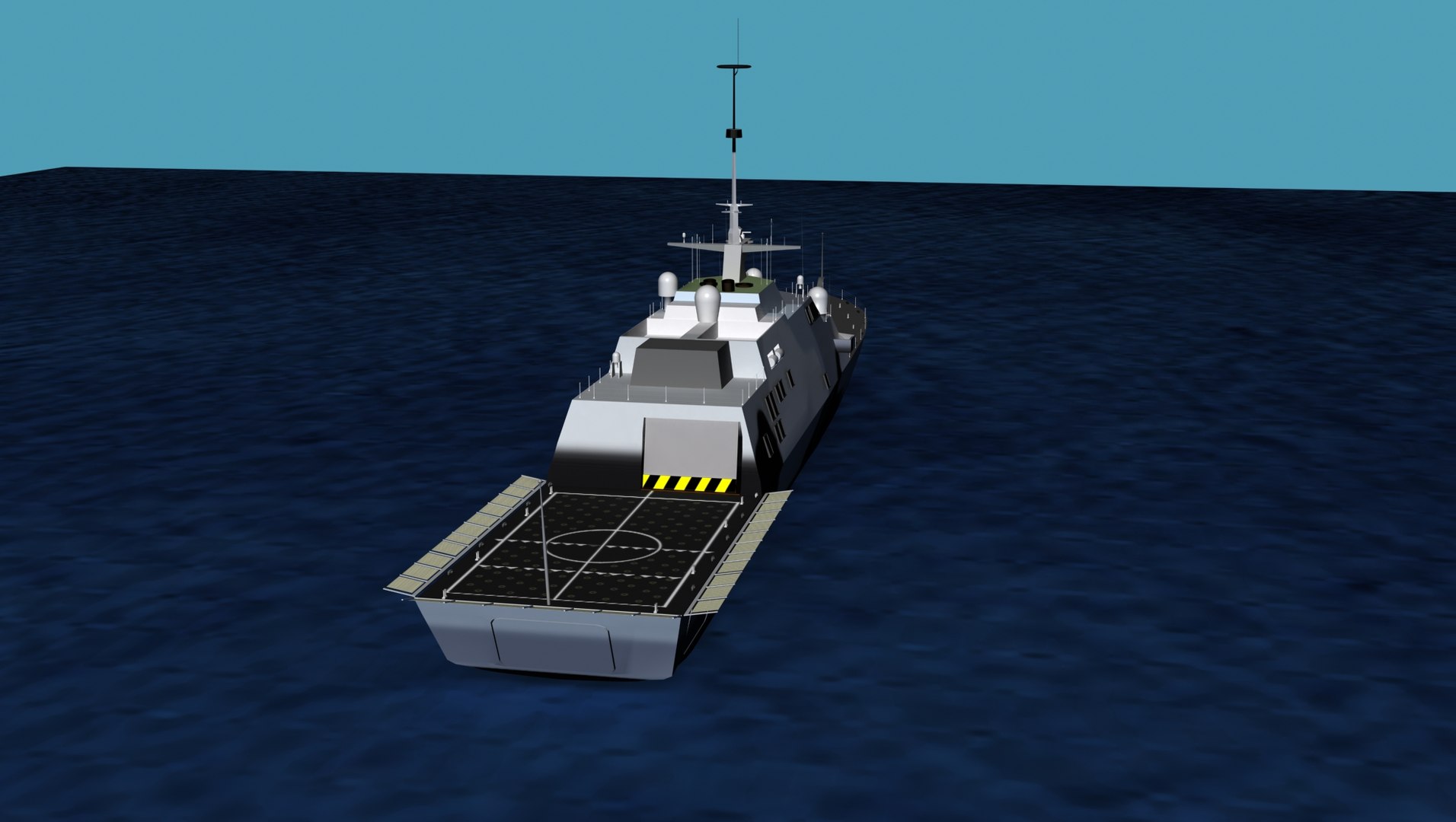 3D Freedom Class Blk 1 LCS-1 USS Freedom Model - TurboSquid 1920039