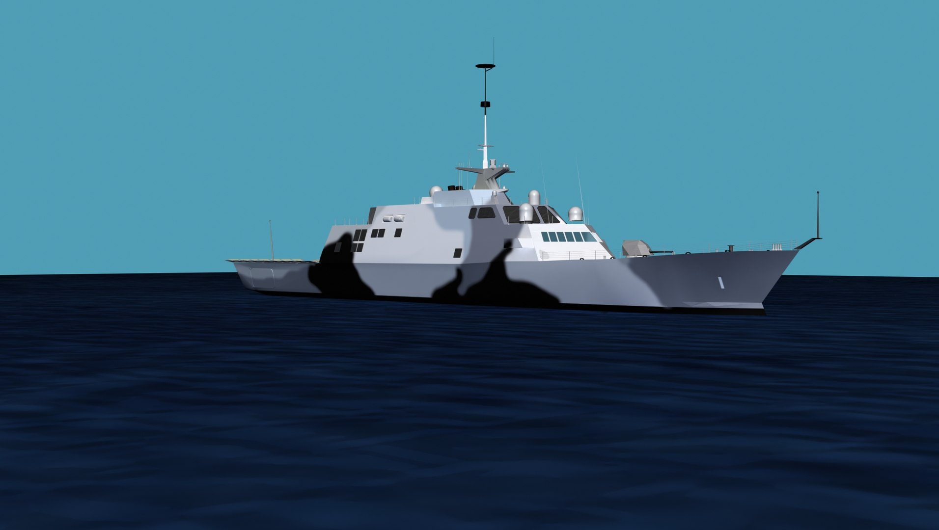 3D Freedom Class Blk 1 LCS-1 USS Freedom Model - TurboSquid 1920039