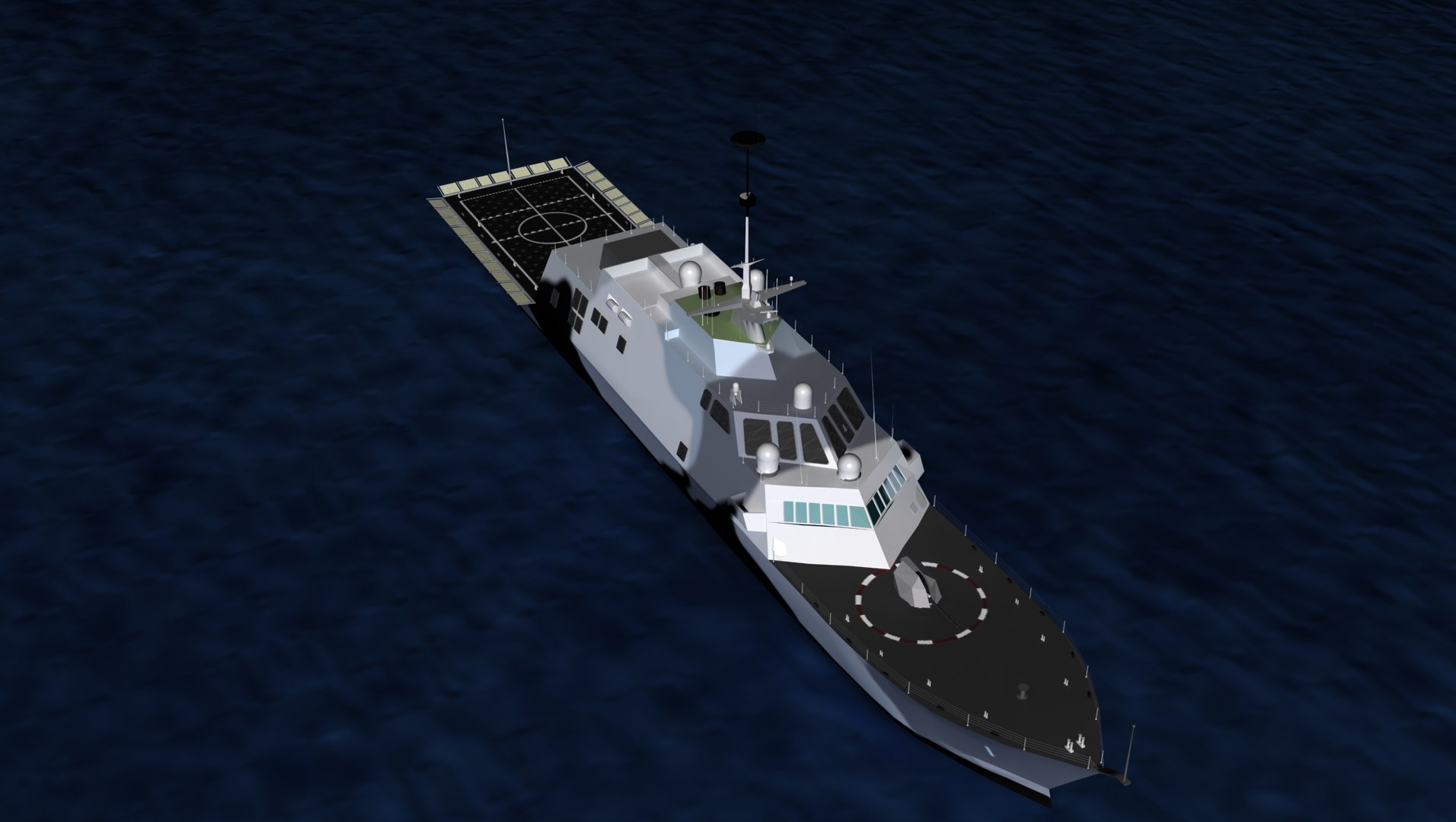 3D Freedom Class Blk 1 LCS-1 USS Freedom model - TurboSquid 1920039