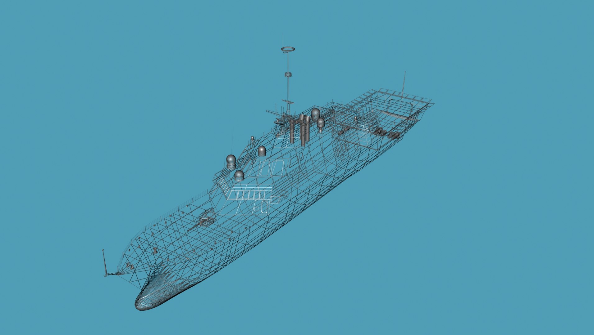 3D Freedom Class Blk 1 LCS-1 USS Freedom model - TurboSquid 1920039