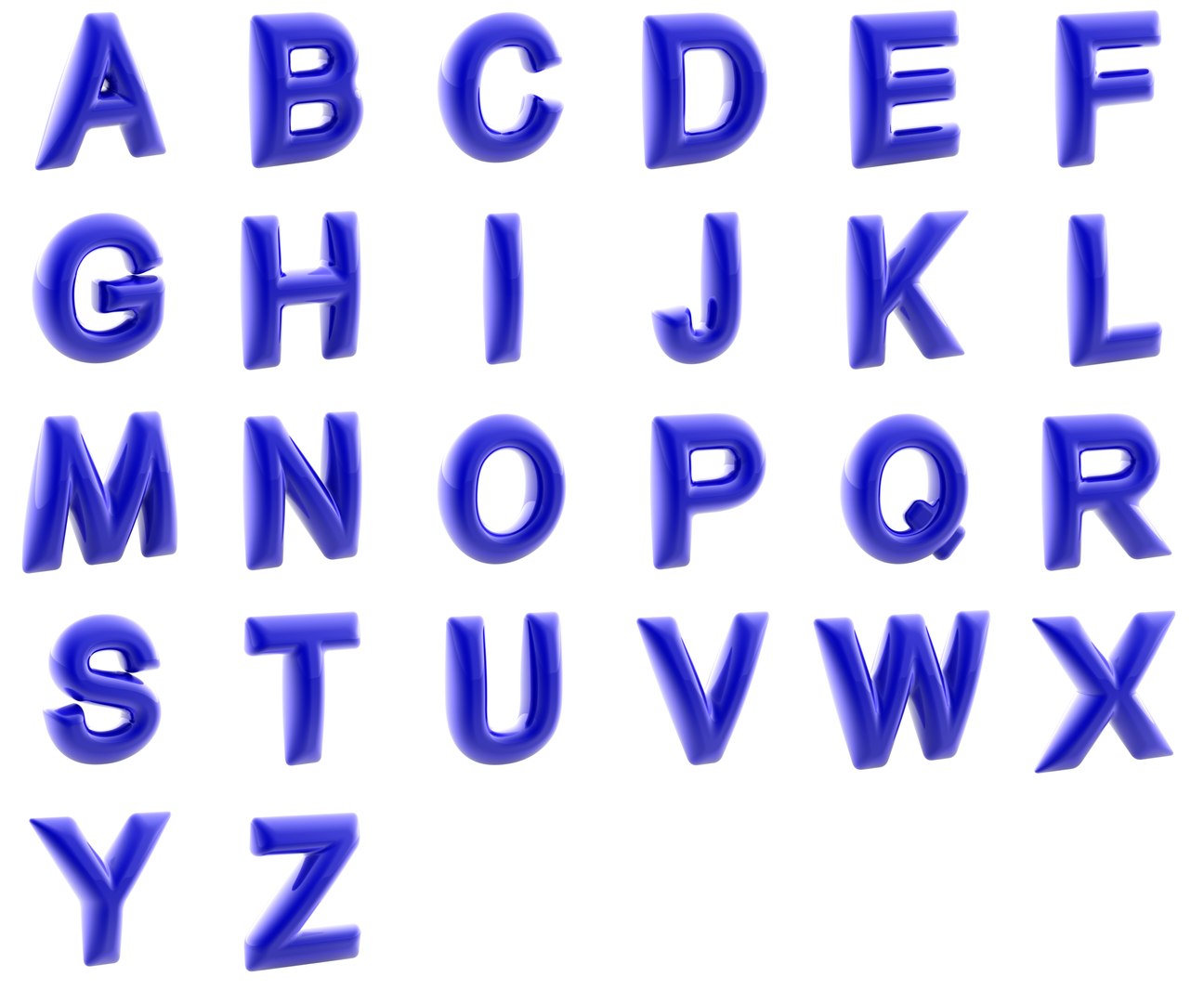 Letters 3D - TurboSquid 1579168