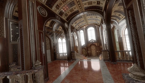 3D conceptual interiors castle 1 - TurboSquid 1266664