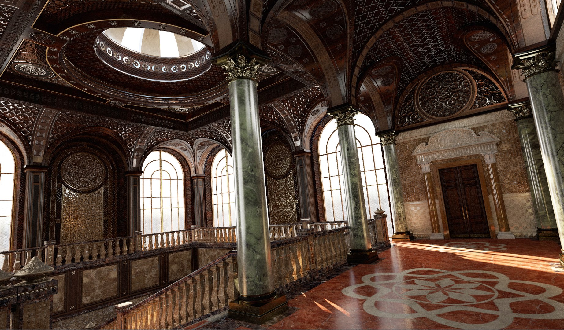 3D conceptual interiors castle 1 - TurboSquid 1266664