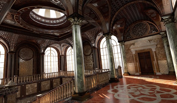 3D conceptual interiors castle 1 - TurboSquid 1266664