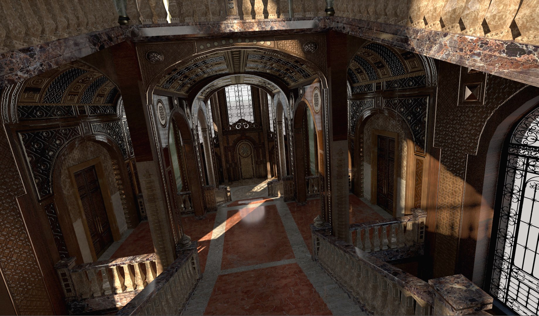 3D conceptual interiors castle 1 - TurboSquid 1266664