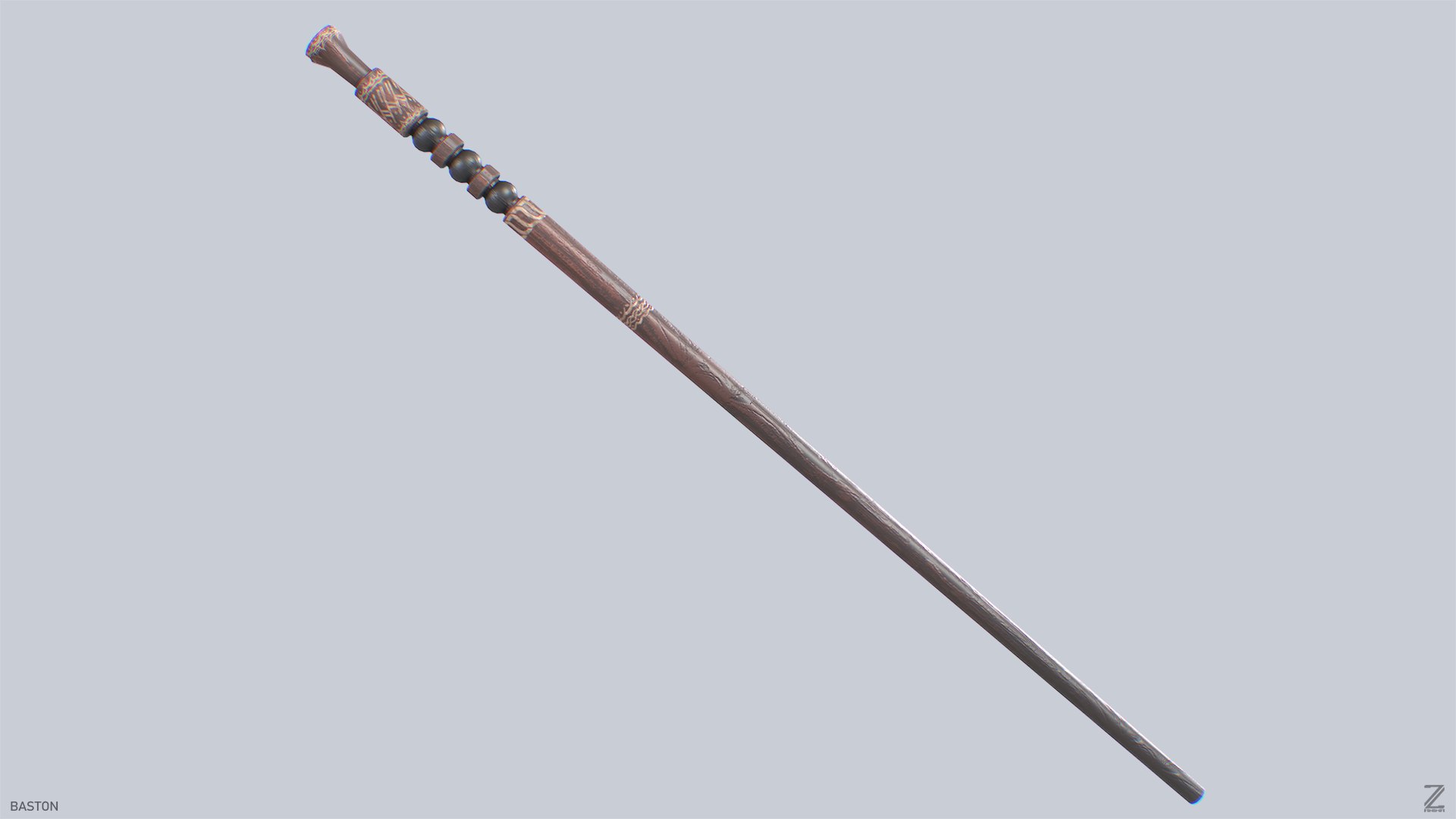 3D Baston Model - TurboSquid 2218346