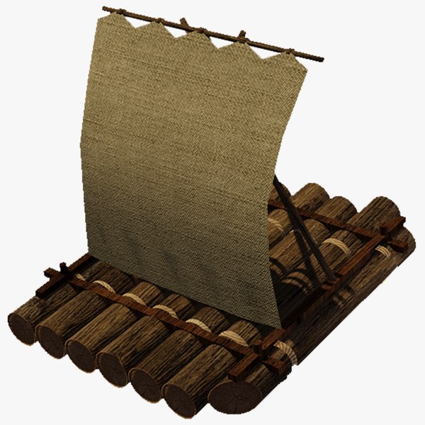 3D LOG RAFT 3D 모델 - TurboSquid 1974832