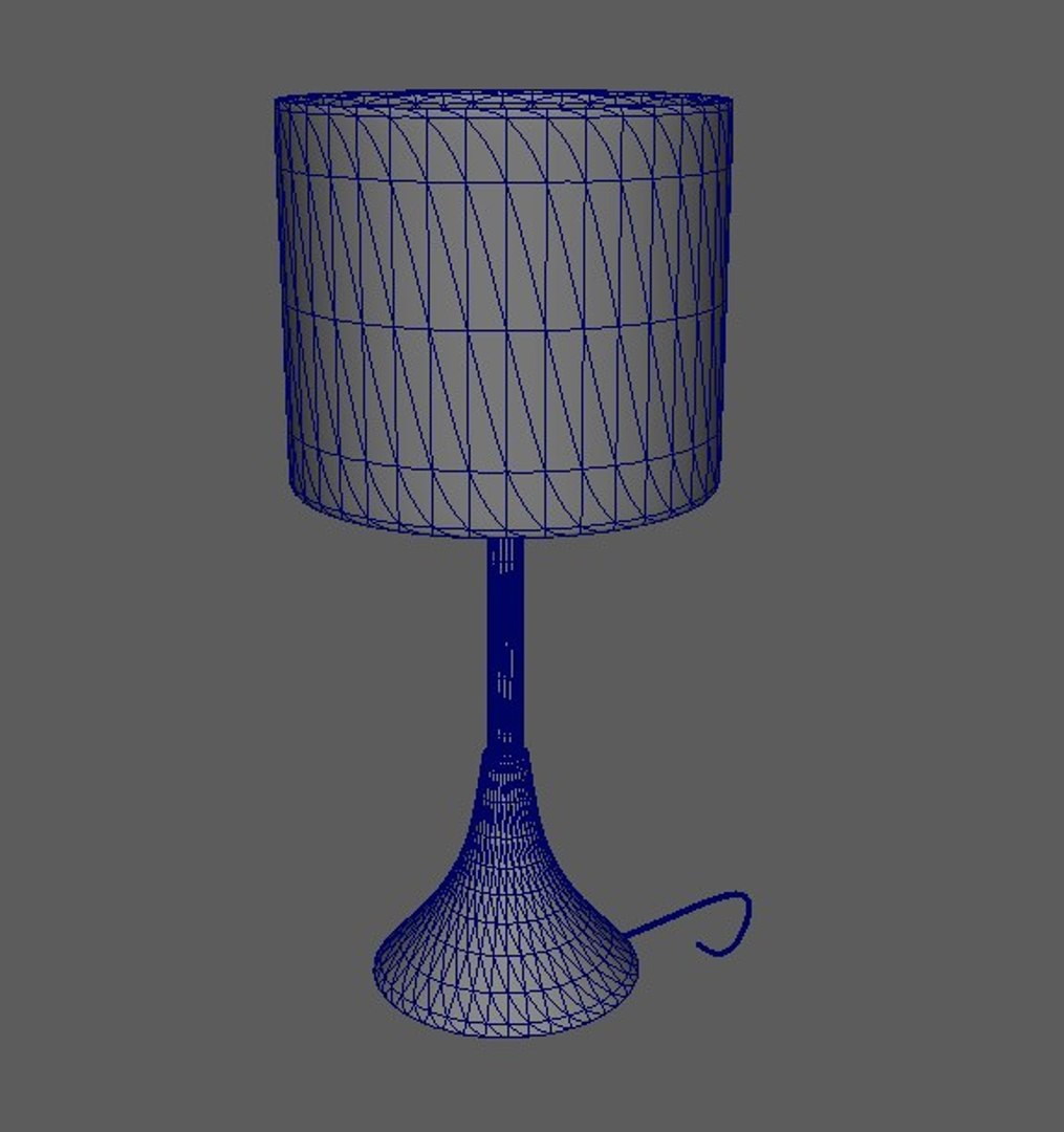 lamp bedroom 3d obj