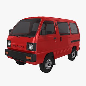 Suzuki carry microvan 3D - TurboSquid 1599909