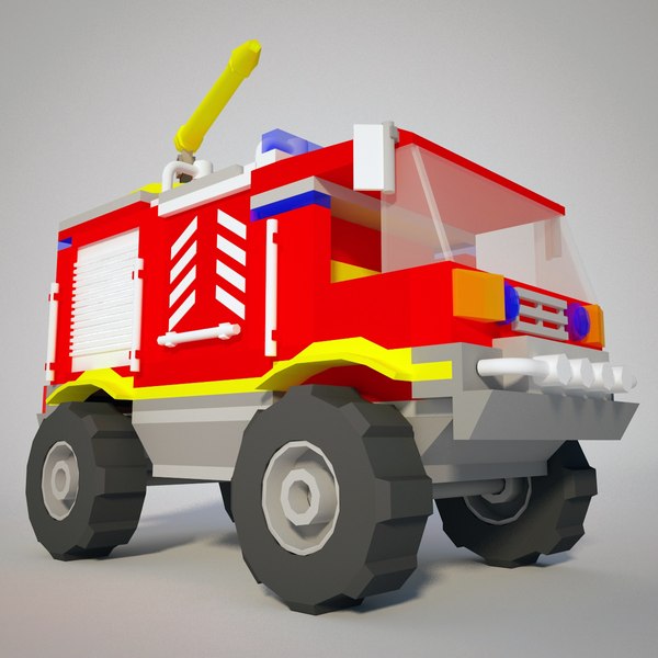Fire Engine 3D Models for Download | TurboSquid