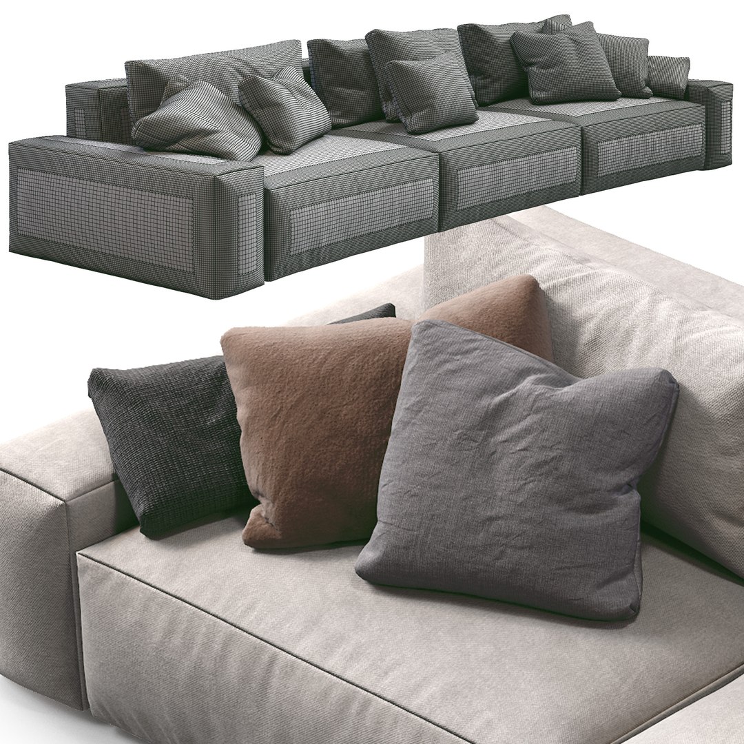 Jesse sofa daniel 3D - TurboSquid 1636912