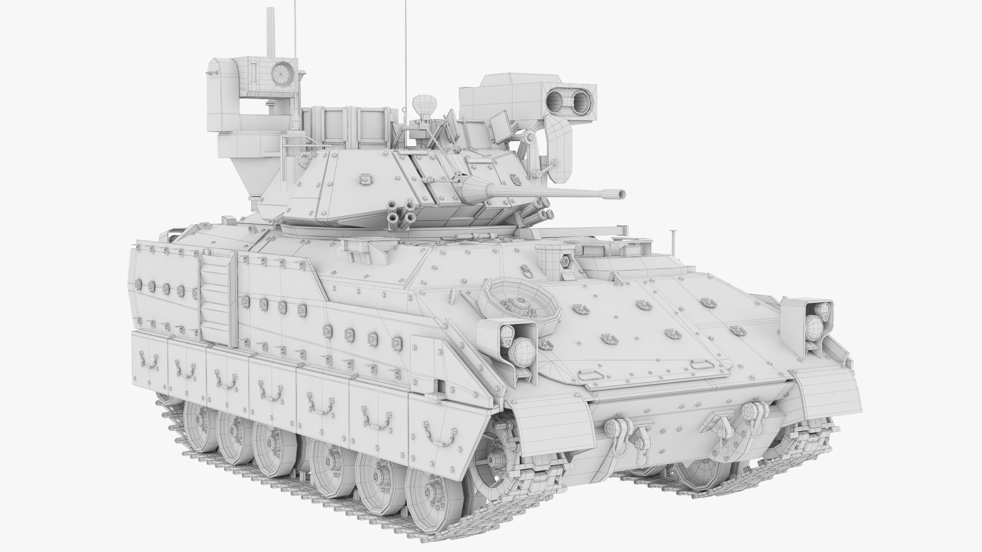 3D M2A3 Bradley IFV - TurboSquid 1960170