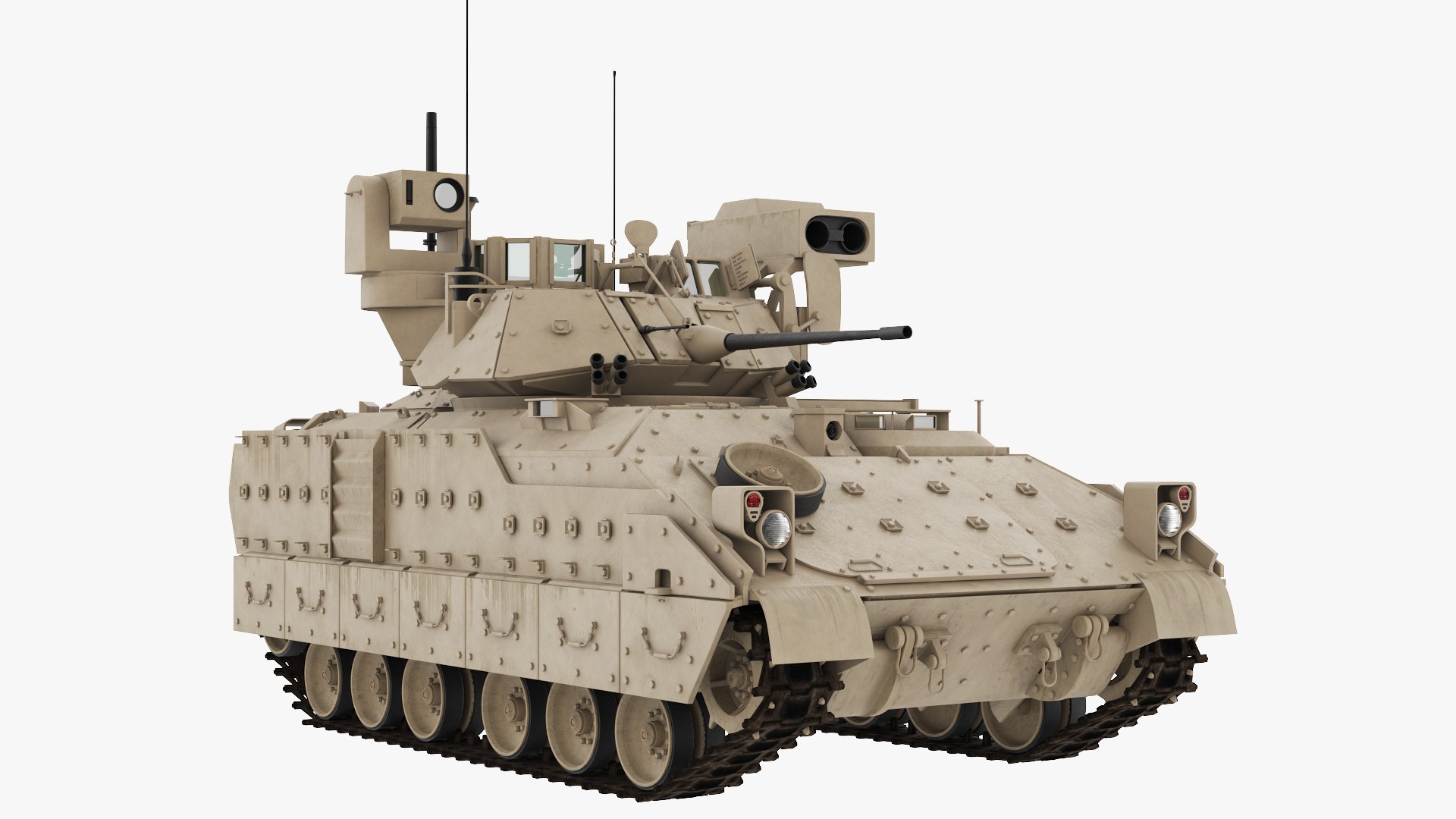 3D M2A3 Bradley IFV - TurboSquid 1960170