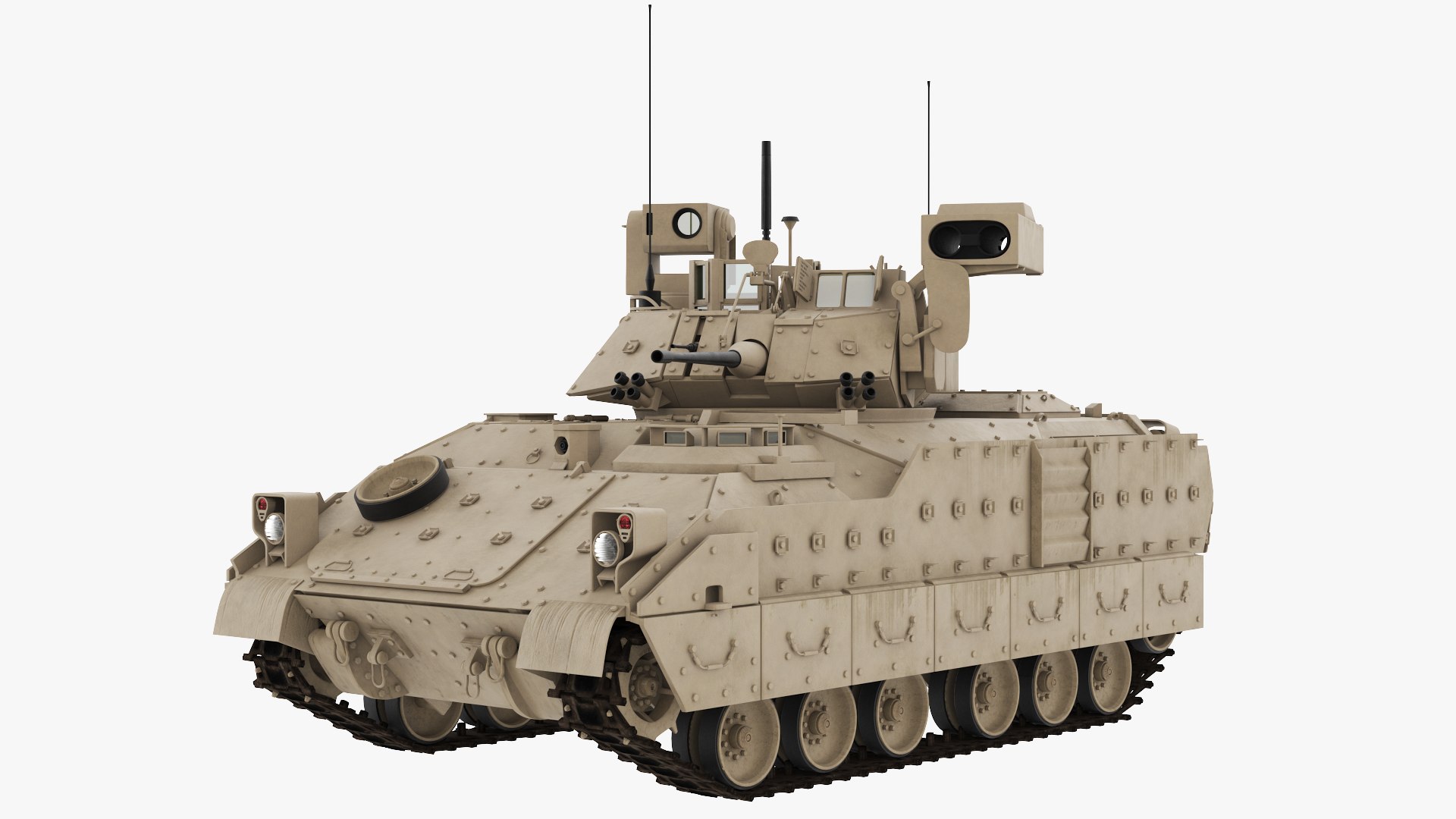 3D M2A3 Bradley IFV - TurboSquid 1960170