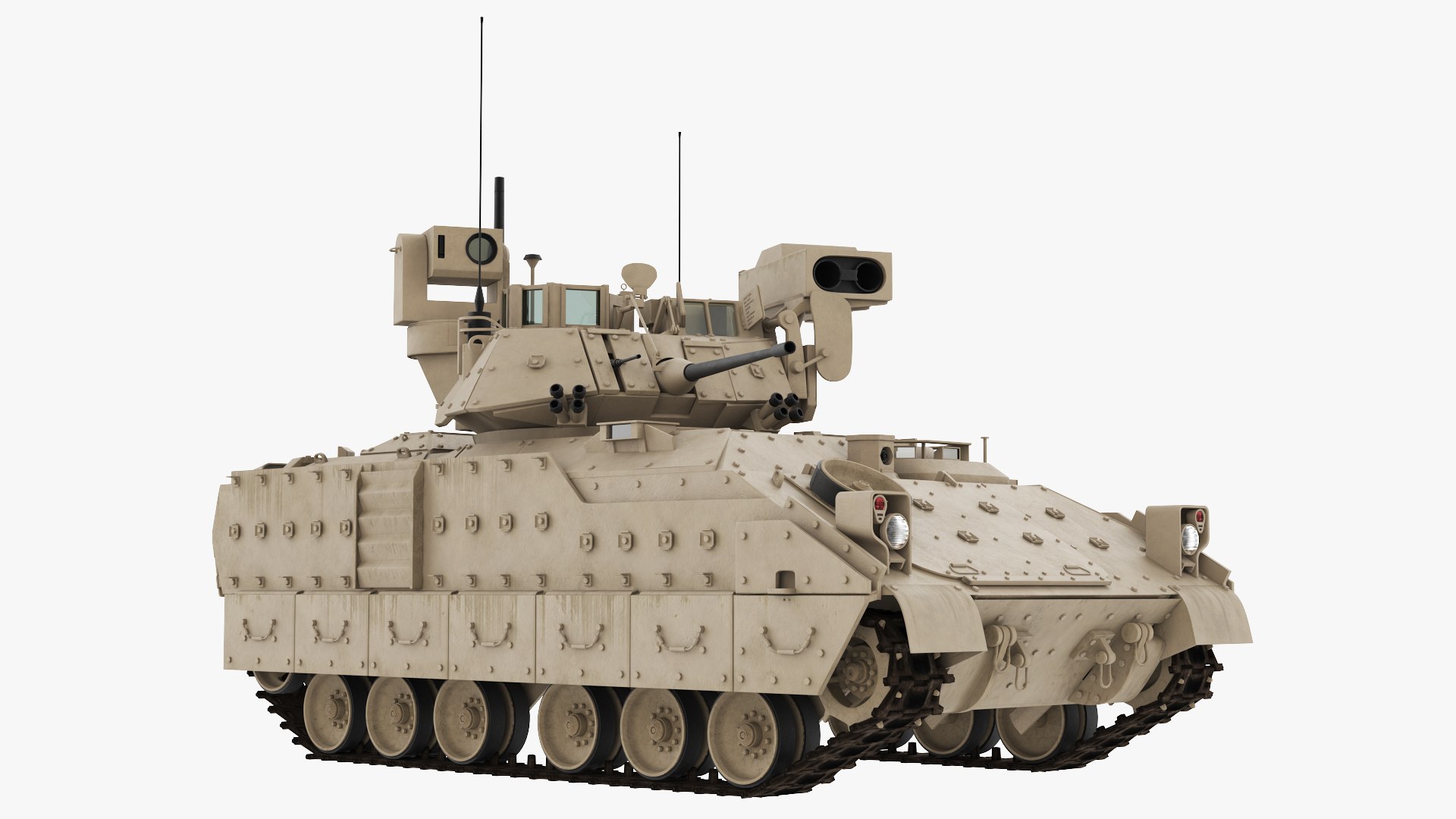 3D M2A3 Bradley IFV - TurboSquid 1960170
