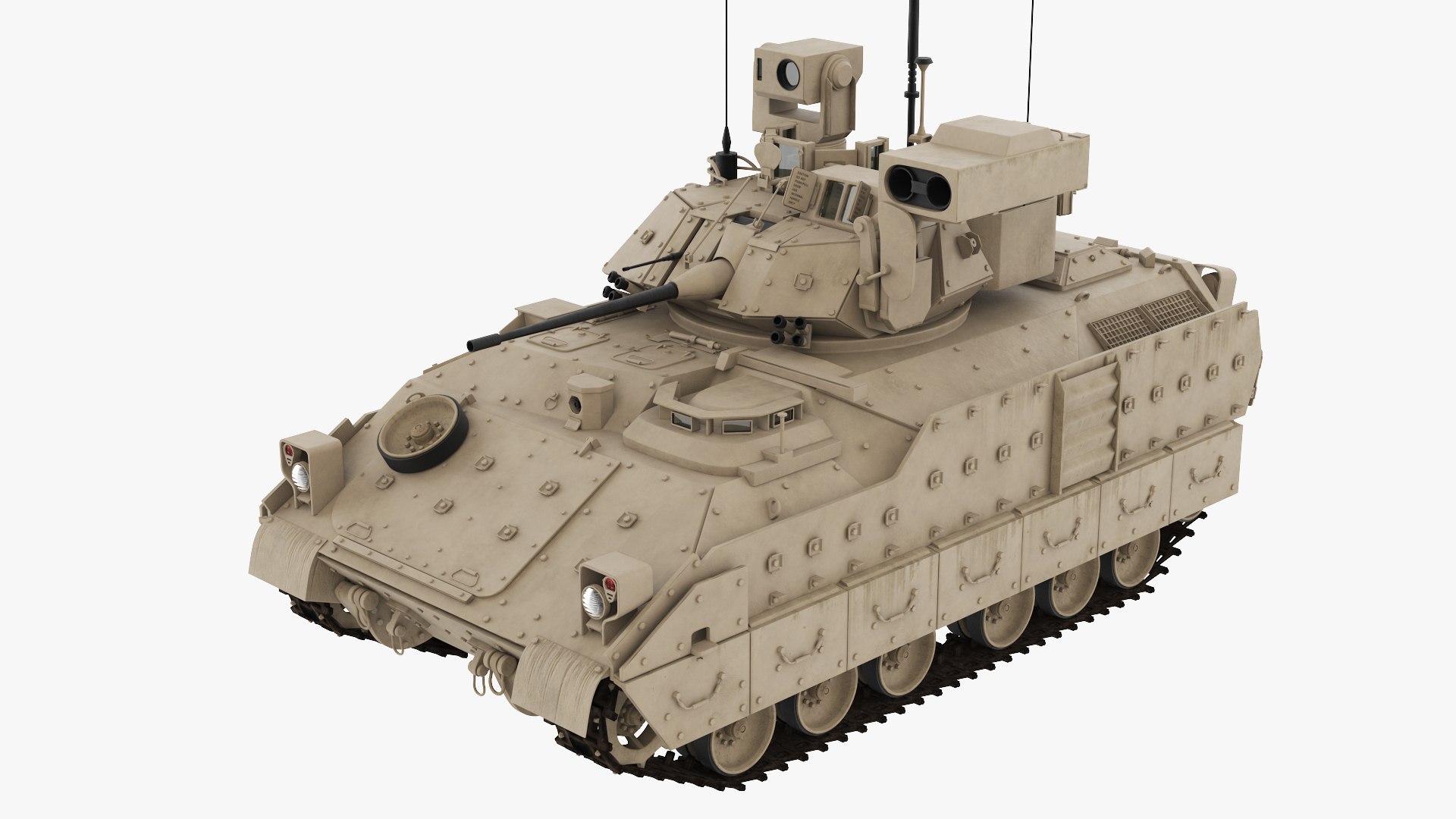 3D M2A3 Bradley IFV - TurboSquid 1960170