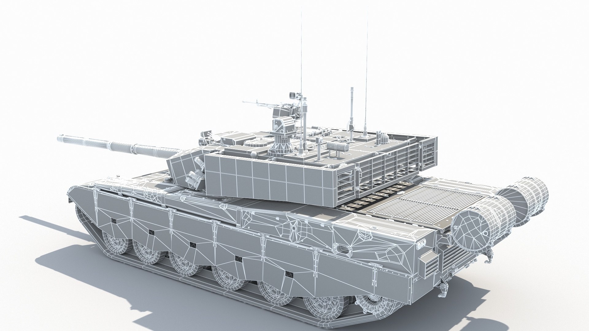 China ZTZ-99A MBT 3D - TurboSquid 2411454