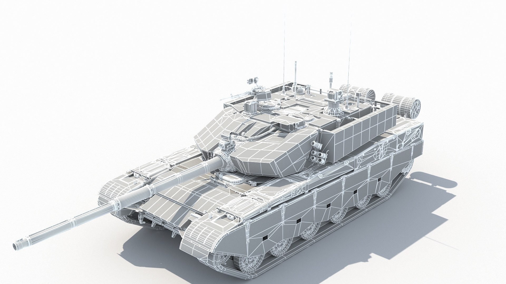 China ZTZ-99A MBT 3D - TurboSquid 2411454