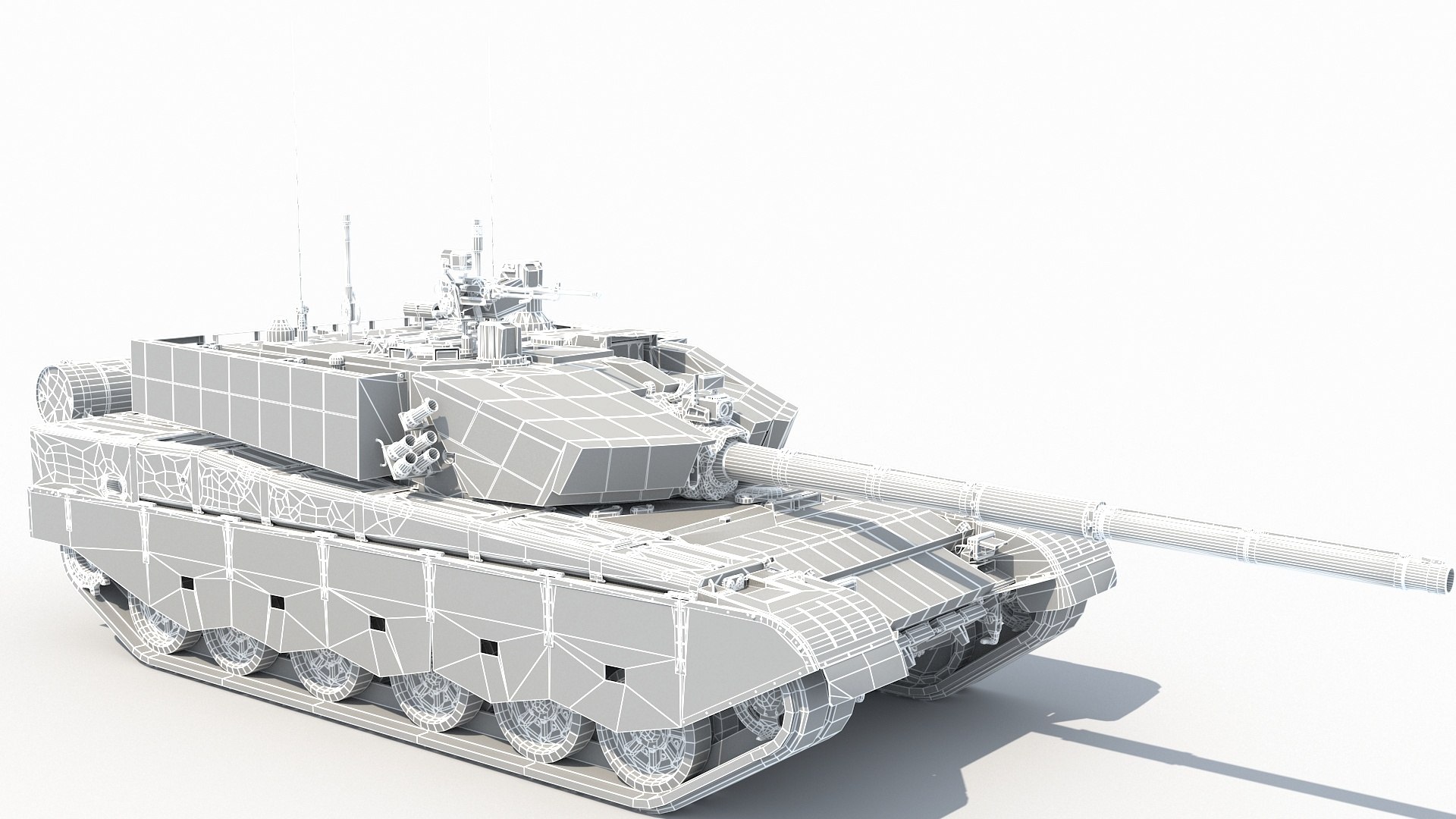 China ZTZ-99A MBT 3D - TurboSquid 2411454