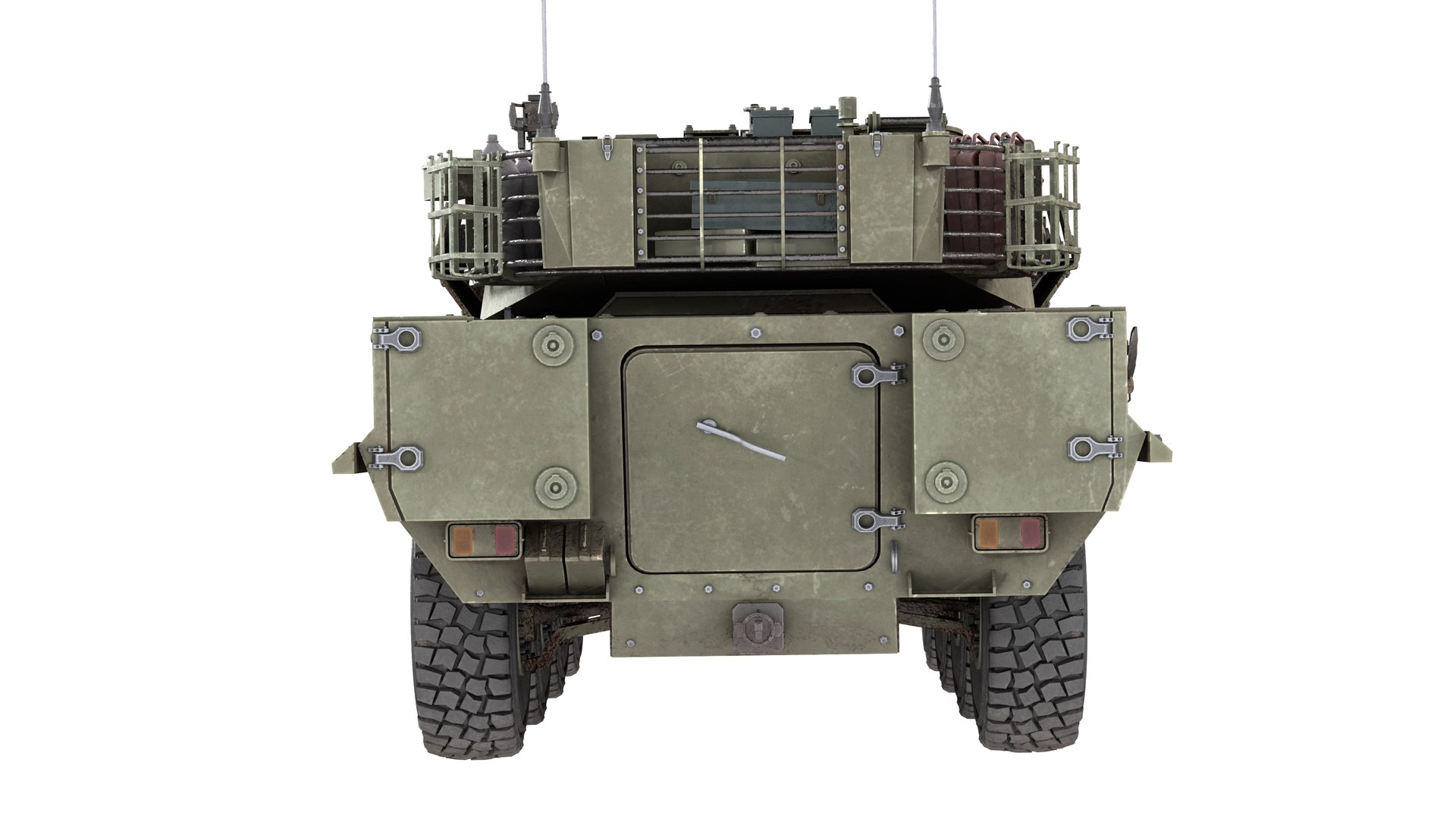 B1 Centauro Wheeled Tank Destroyer 3D Model - TurboSquid 2257895